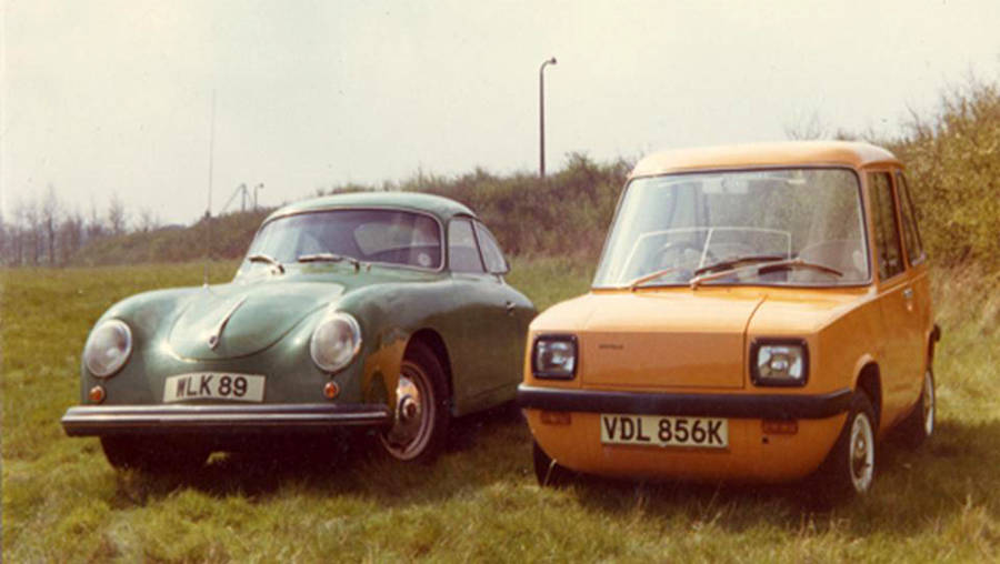 The story of the first modern electric car built in Syros and wrecked ...