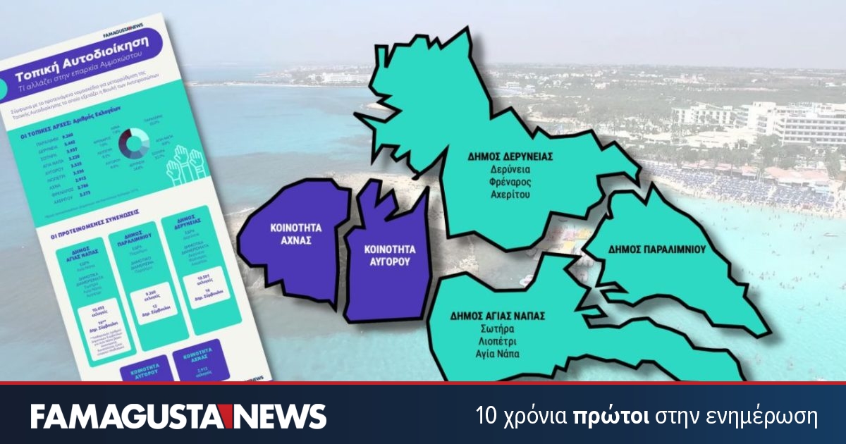 Famagusta Municipality: The new Municipalities and how they will be ...