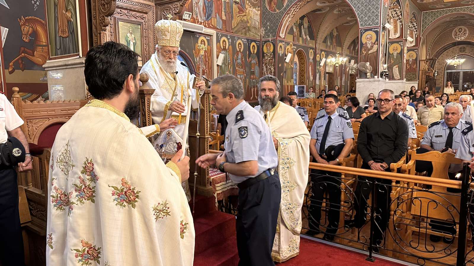 Αστυνομική Διεύθυνση Αμμοχώστου: Τίμησε την προστάτιδα της Αγία Ειρήνη ...
